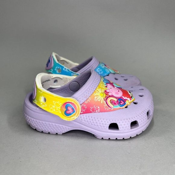CROCS | Shoes | Crocsgirls Classic Peppa Pig Clogs | Poshmark
